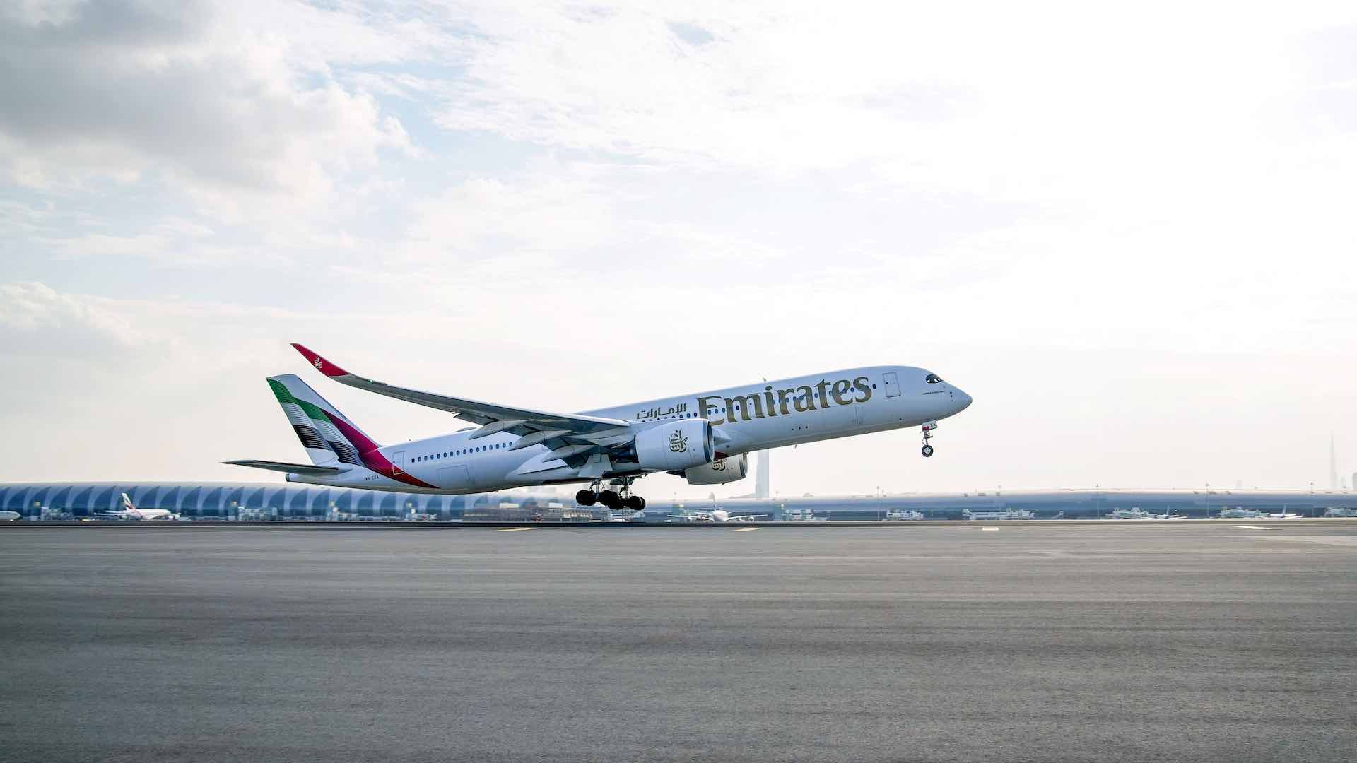 Emirates debuts Airbus A350 on inaugural flight to Edinburgh - Arab Grid
